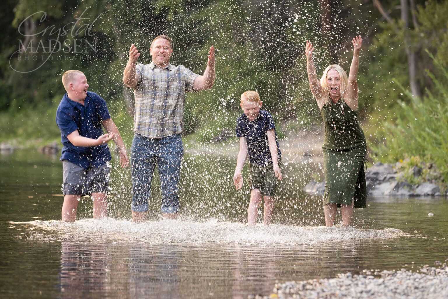 Fun & Unique Family Portraits - Crystal Madsen Photography