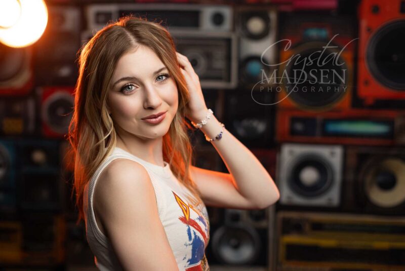 Retro-Inspired Senior Portrait Session in Spokane, WA - Crystal Madsen ...
